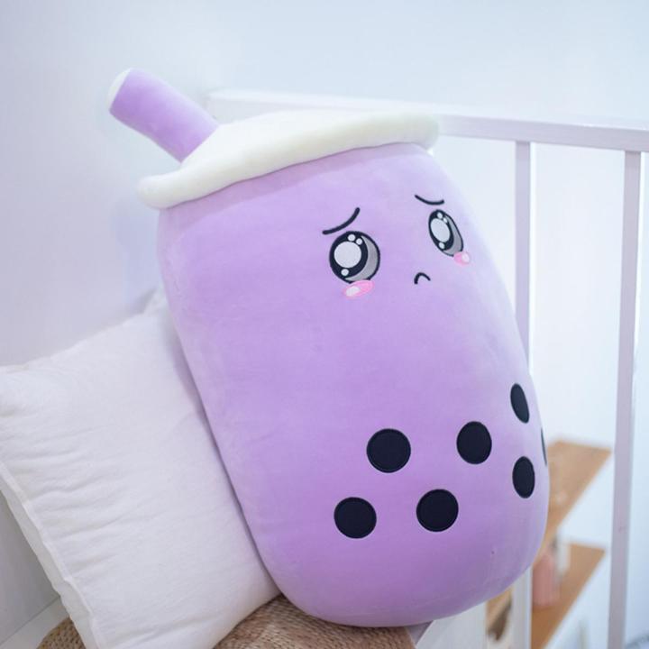 Bubble Tea Pillow Plush Toy Stuff Animal Cute Food Plush Cup Milk Tea ...