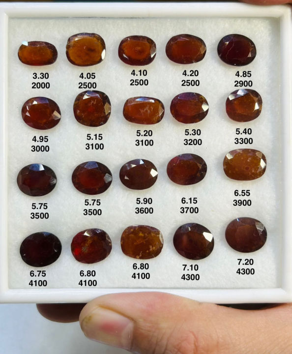 Hessonite Garnet Gomed. Natural Stone ——— [ Royal Stone ] Youtube ...