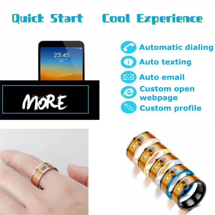 NEW Waterproof Android Phone Equipment Technology Smart Intelligent NFC ...