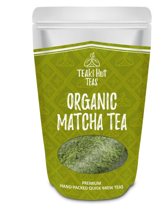 TEAki Hut Organic Matcha Green Tea Powder Culinary Grade 2 oz (50 ...