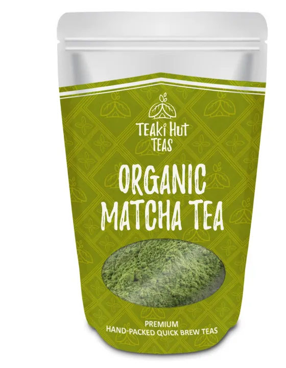 TEAki Hut Organic Matcha Green Tea Powder Culinary Grade 2 oz (50 ...