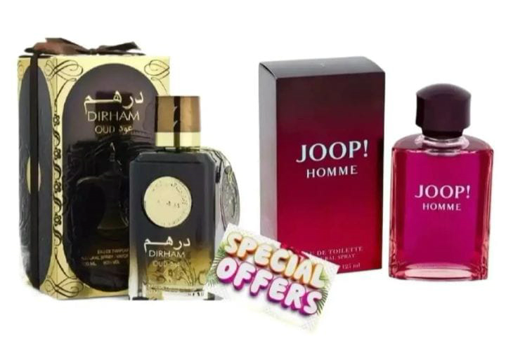 Pack of 2 - Dirham Impression with Impression Joop Homme 100 ml Each ...