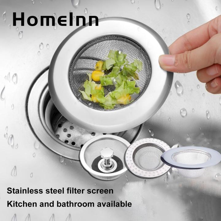 Sink Garbage Filter Rustproof Sink Drain Strainer Quick Drainage ...