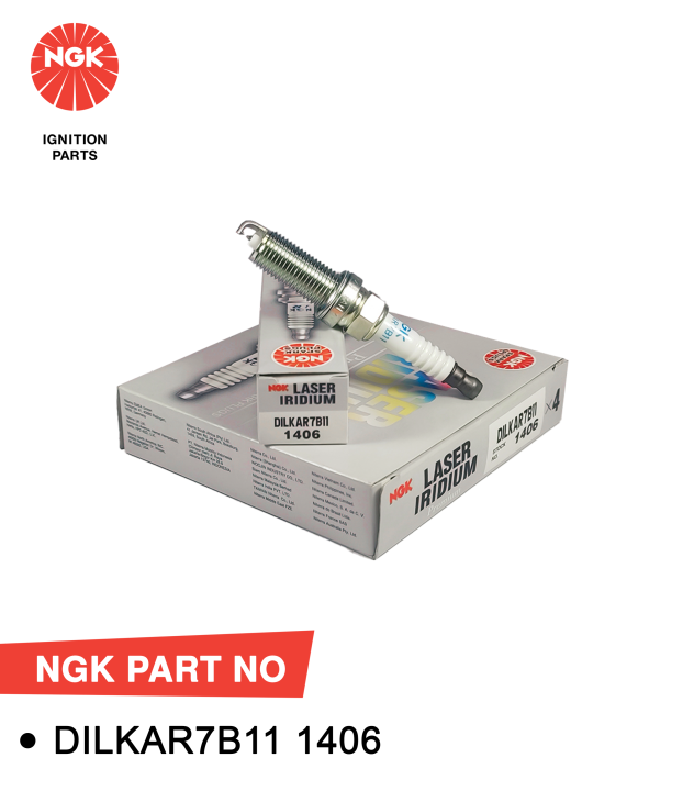 NGK Spark Plug Laser Iridium for Toyota Yaris (Pakistan Model), Altis, Grande, Vitz (2017-on ...