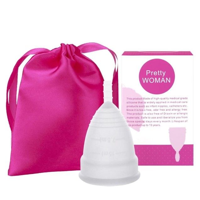 WANTER High Quality Menstrual Cup, Reusable Menstrual Period cup ...