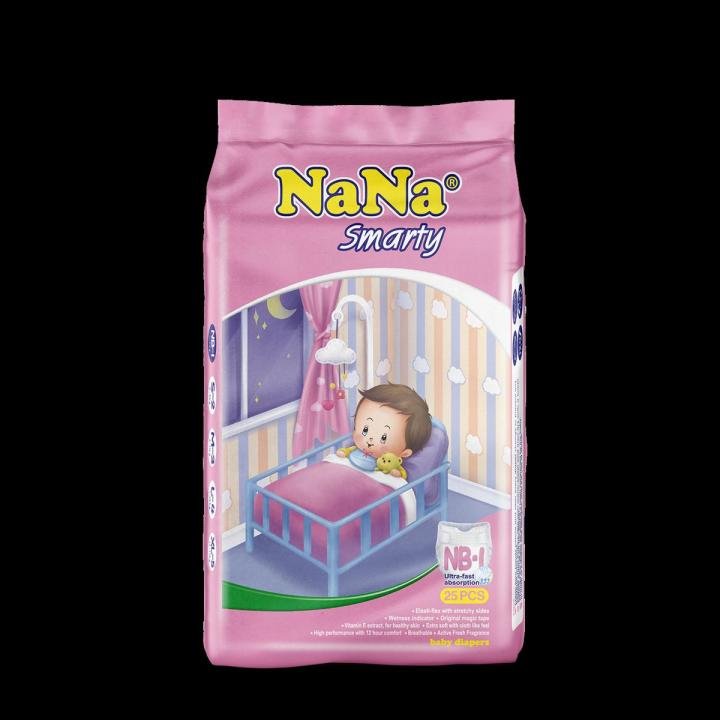 Nana Diapers Premium Pack Newborn (25 pcs) | Daraz.pk