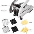 Potato Chipper Stainless Steel French Fries Chips Cutter with 2 Sizes ...