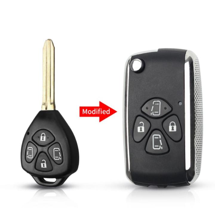 Remote control rocker key shell, for Toyota Avlon, Crown, Corolla ...