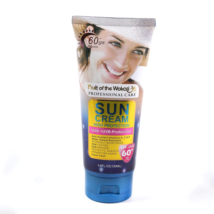 WOKALI SUN BLOCK SPF 60 CREAM | 130 ML | Daraz.pk