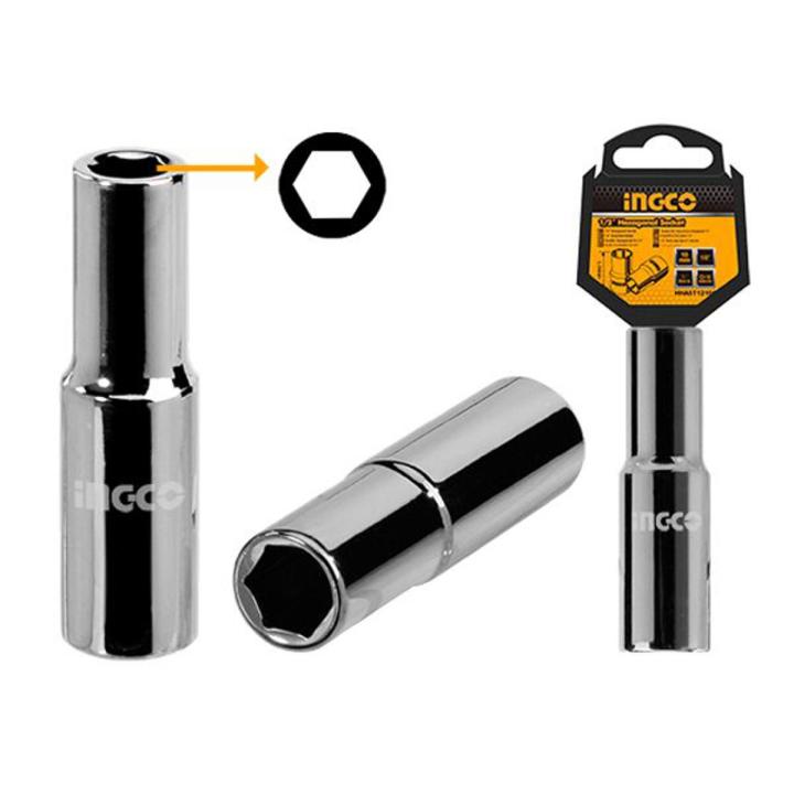 INGCO 1/2" 24mm Deep Hexagonal Socket | Daraz.pk