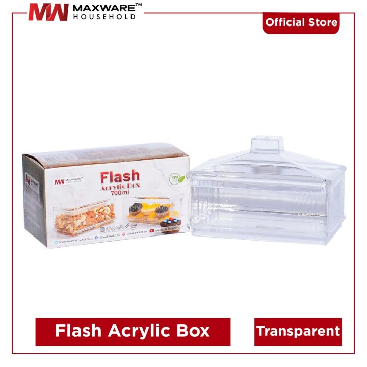 Maxware Household Flash Acrylic Box 700ml | Daraz.pk
