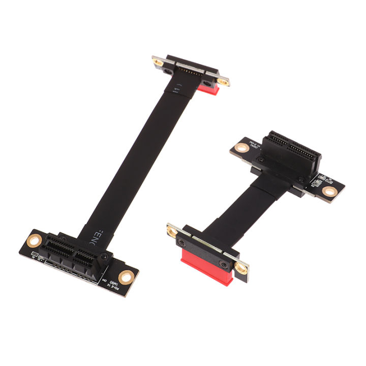 PCIE X1 Riser Cable Dual 90 Degree Right Angle Extension Cable PCI ...