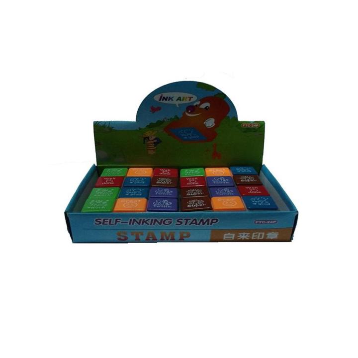 Pack Of 24 - Apprection Self-inking Stamps | Daraz.pk