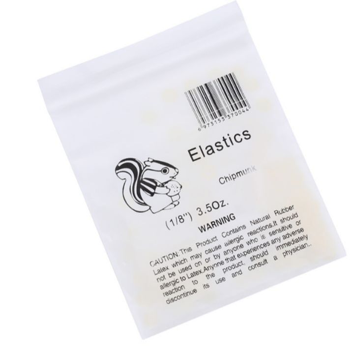 100pcs/bag Teeth Gap Dental Rubber Bands Rubber Latex Rings Elastics ...