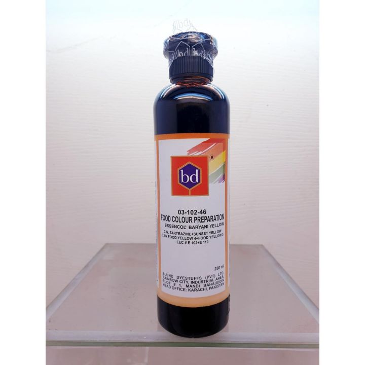 MIR Foody - Biryani Yellow Food Colour (250 ML Plastic Bottle) | Daraz.pk