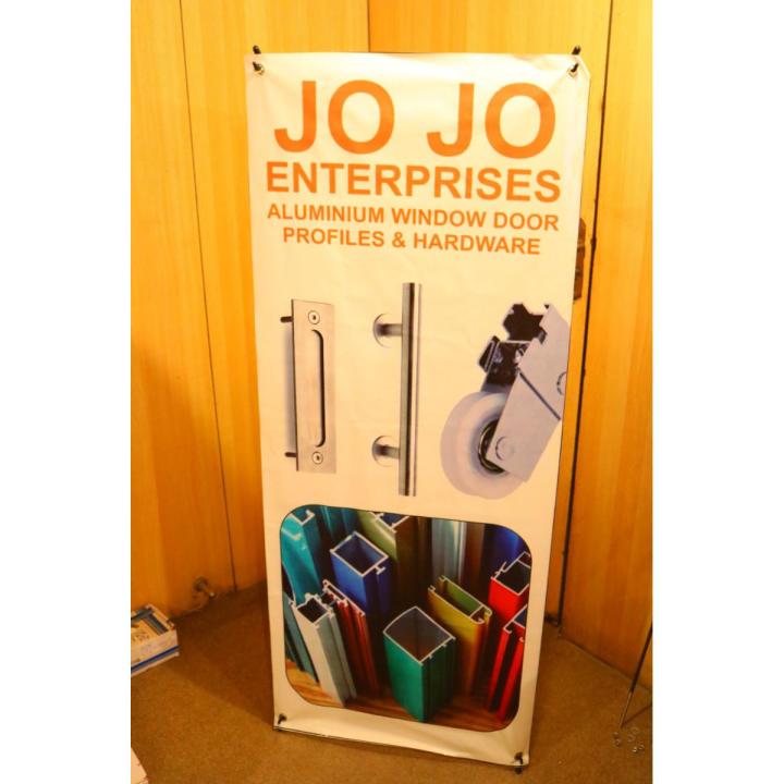 JoJo-Panda X Banner flex Stand / 2x5 display stand for marketing and ...