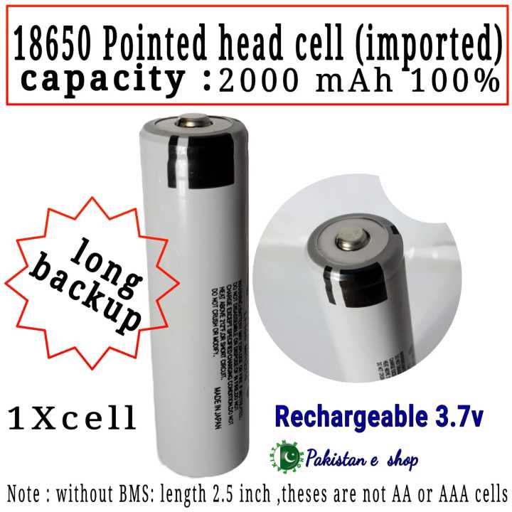 18650 Pointed head cells 18650 cap head cells 18650 pointed head ...