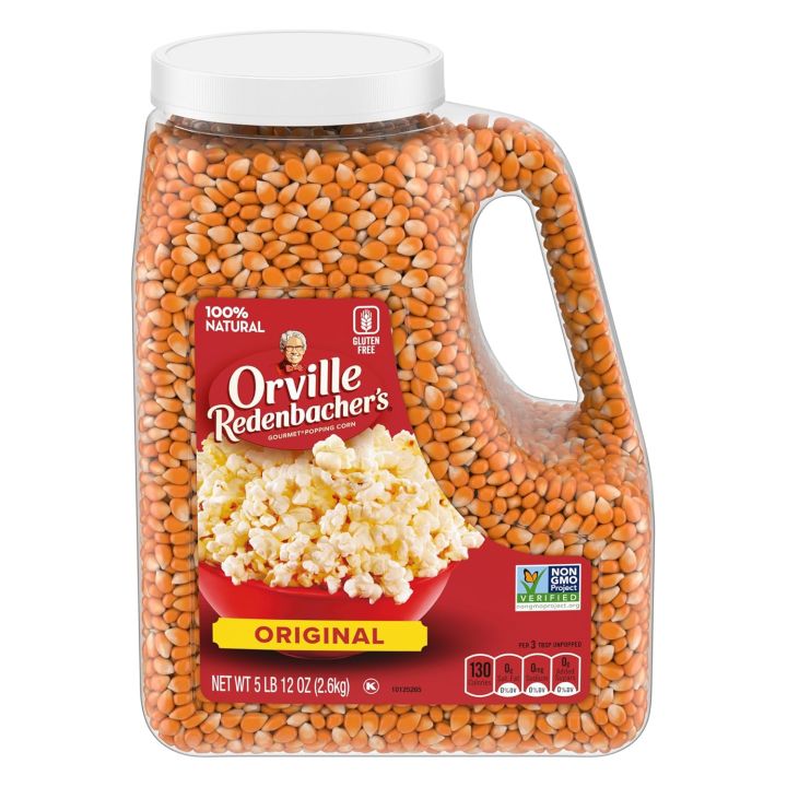 Orville Redenbacher's Gourmet Popcorn Kernels, Original Yellow, 600gm ...