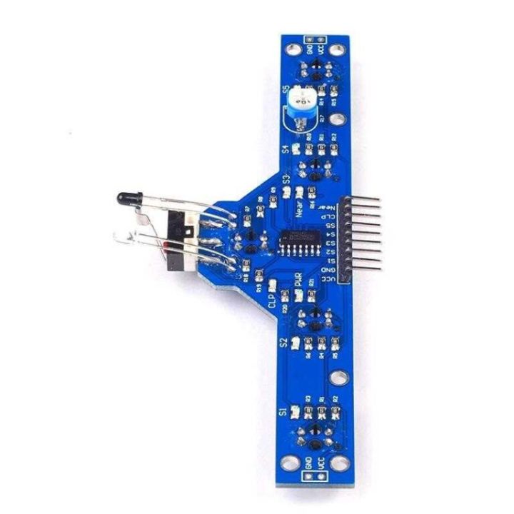 5 Channel TCRT5000 Line Following Line Tracking Array Module | Daraz.pk