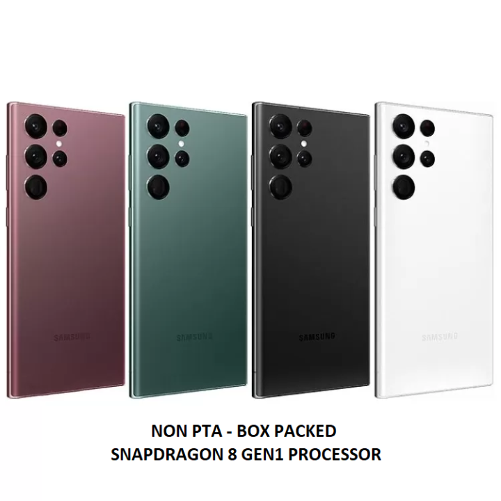 Samsung S22 Ultra Snapdragon 8 Gen1 12GB Ram 256GB Storage - NON PTA ...