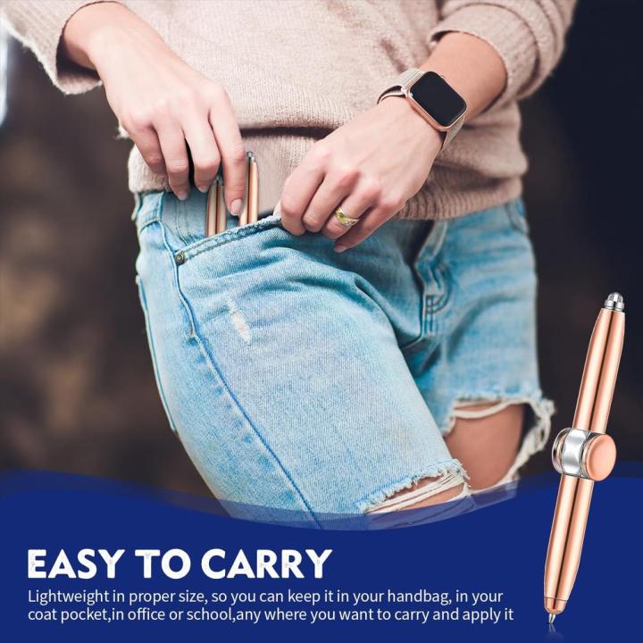 Help thinking Fidget pen Innovative Anxiety gift Business pen Spinning ...