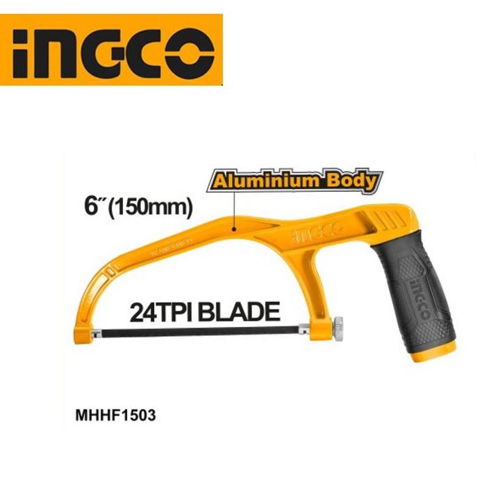 Ingco Aluminium body Mini Hacksaw Frame 6 Inch Mini Hacksaw | Daraz.pk
