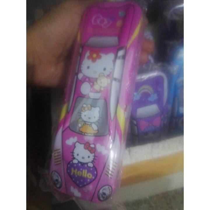 Car Geometry Box Double Layered Full Metal Pencil Box for Organizing ...