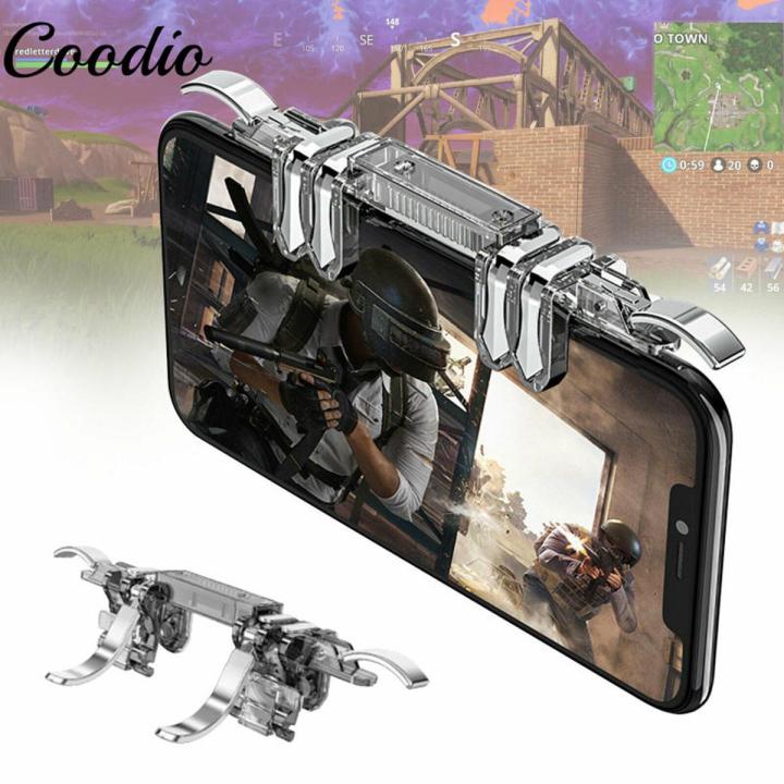 Coodio K19 Quick Reflection Button 6-finger Linkage Gaming Controller ...