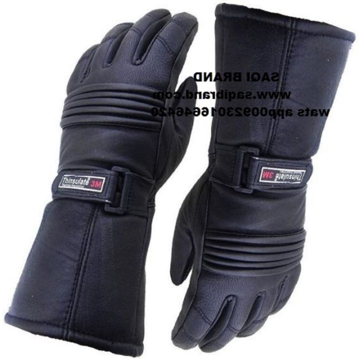 100% Genuine Leather Gloves soft in wearing, winter use thermal ...