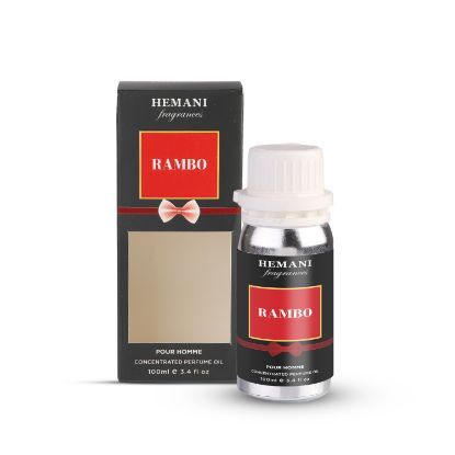 Hemani Live Natural - Rambo Concentrated Perfume Oil For Men – 100ml ...