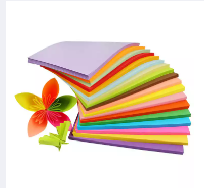 Colour Paper A4 size 100 sheets Mixcolour Printing Paper | Daraz.pk