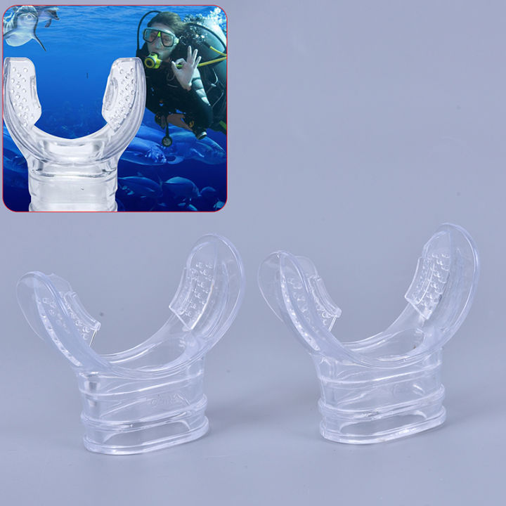 1PC Dive Tube Snorkel Silicone Clear Underwater Diving Tube Swimming ...