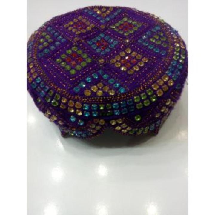 Sindhi topi with stone work fancy | Daraz.pk