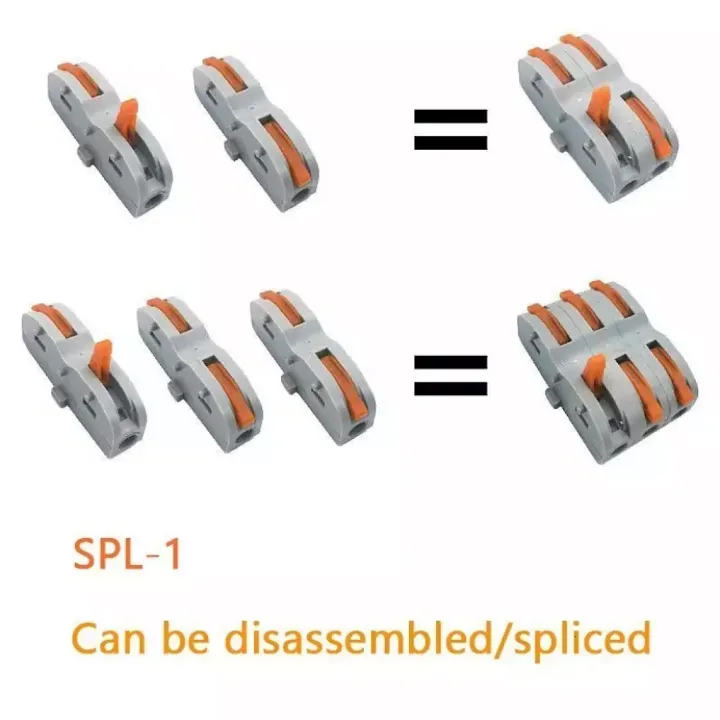 SLP-1 Universal Cable Wire Connector Teminator 32A 450V 0.14-2.5mm^2 ...