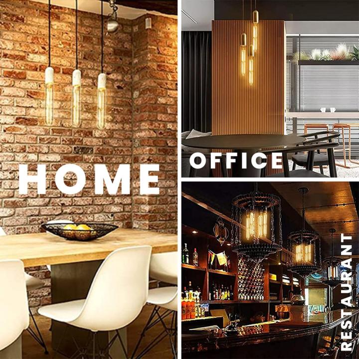 LED Filament Bulb | T300 Tubular LED Filament Vintage Edison Light Lamp ...