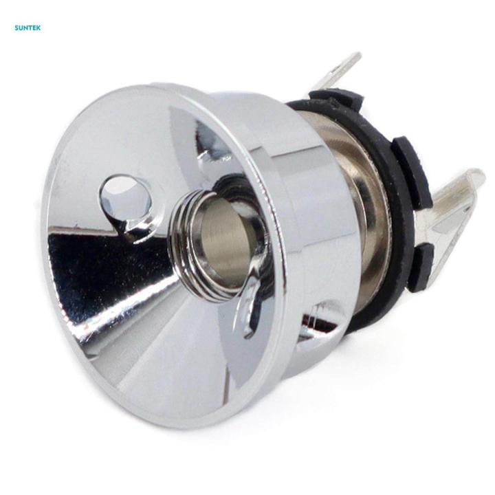 Electric Guitar Jack Plug Sockets Guitar Stereo Output Sockets Input ...