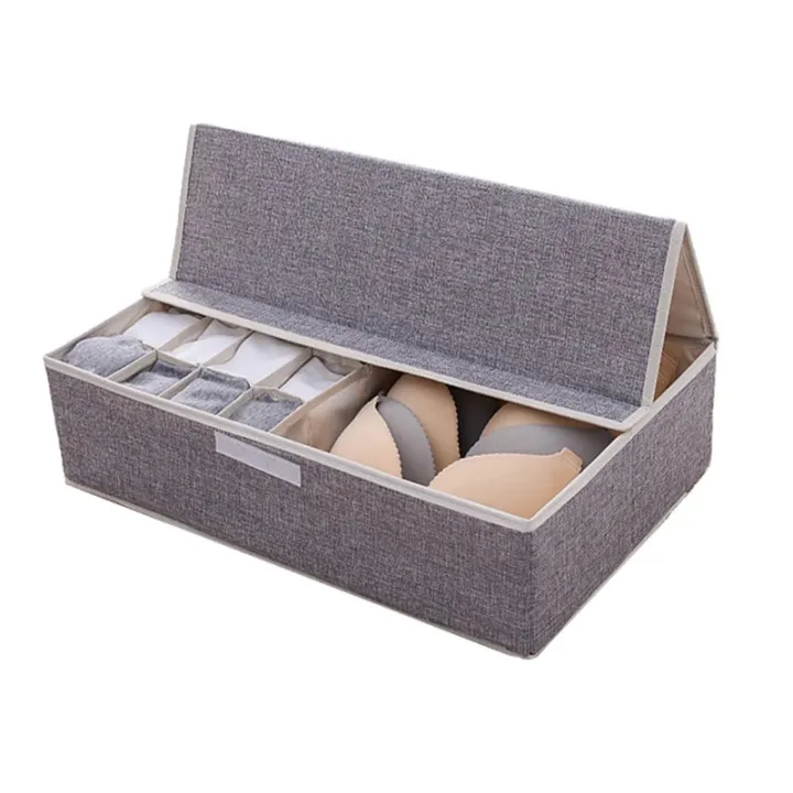 Women underwear storage box drawer organizer for socks bra clothes ...
