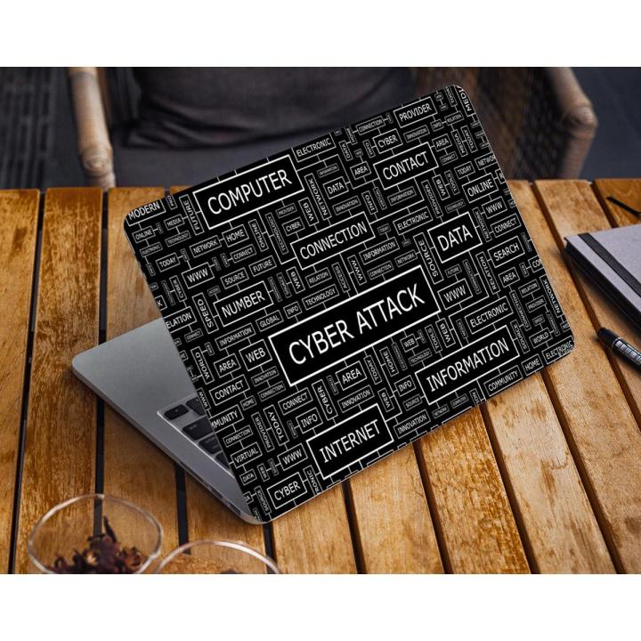 Cyber attack Computer laptop skin vinyl sticker decal 12 13 13.3 14 15 ...