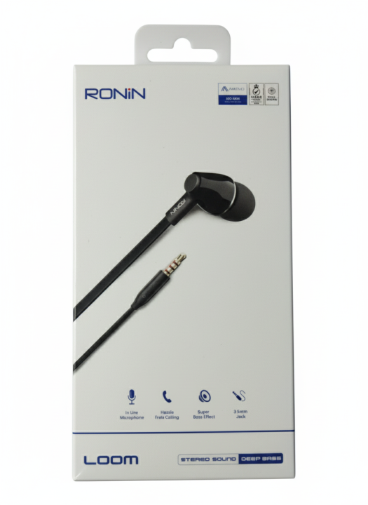 Ronin R-15 Original Bass Handsfree | In-Ear Wired Earphone with Mic ...
