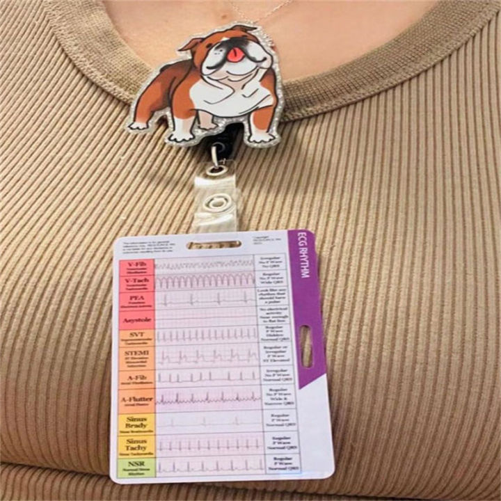 ECG/EKG Rhythm Pocket Card Double Sided Design EKG Rhythm ...