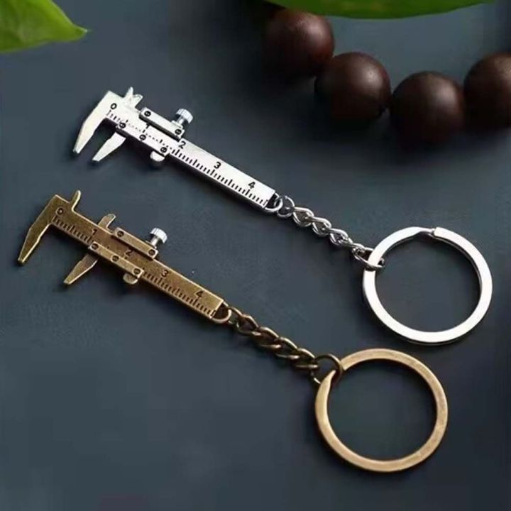 Professional Metal Movable Vernier Caliper 0-40mm Small Portable Ruler ...