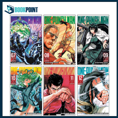 One-Punch Man (6 book series) by ONE (Author) Vol 7 to 12 | Daraz.pk