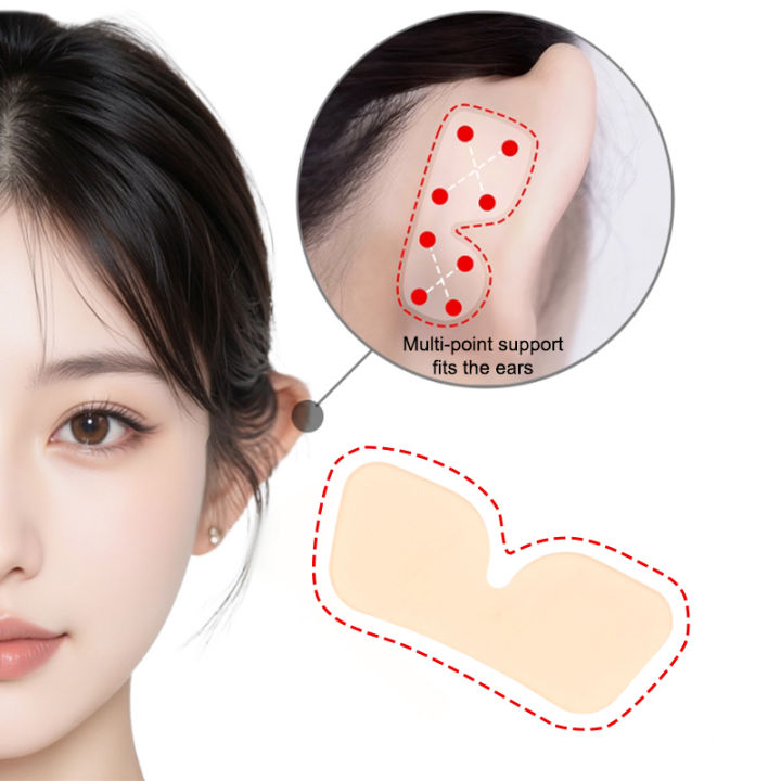 1/2/3 Pairs Elf Ear Support Stickers Invisible Ear Corrector Earlobe ...