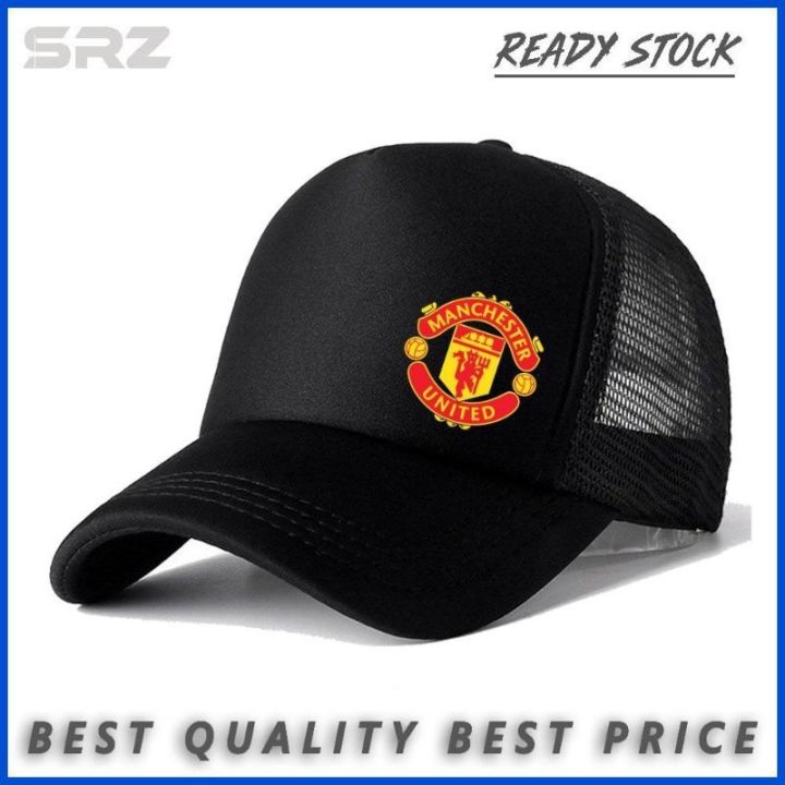TOPI CAP MANCHESTER UNITED MU EPL MEN AND WOMEN FOOTBALL CLUB TRUCKER ...