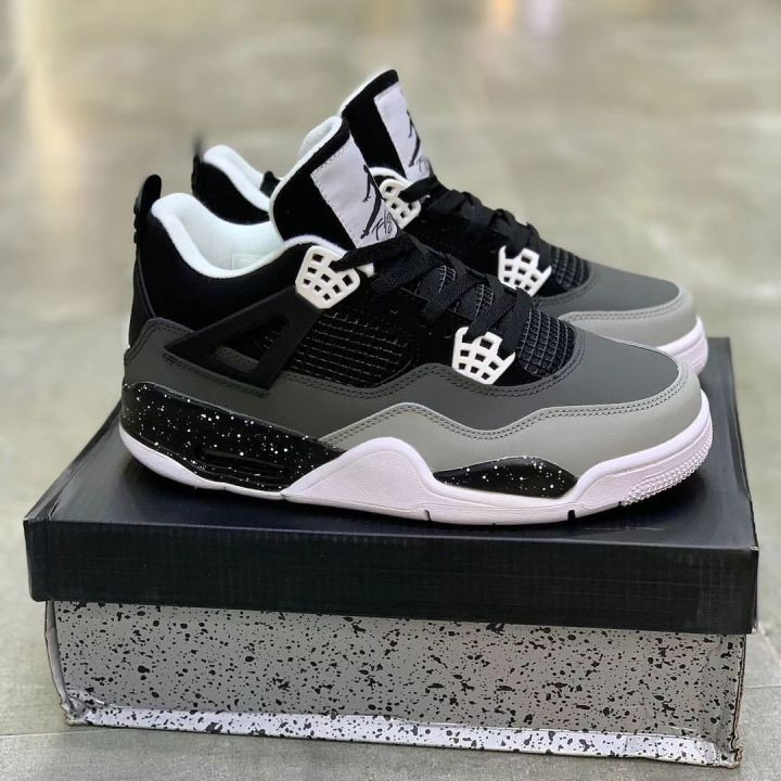 AJ 4 ‘Fear’ Limited Edition – Sneakers For Unisex – Exclusive Retro ...
