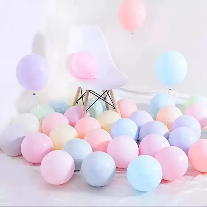 10 Pieces set Premium Macron Balloons - Macron Color Wedding Decoration ...