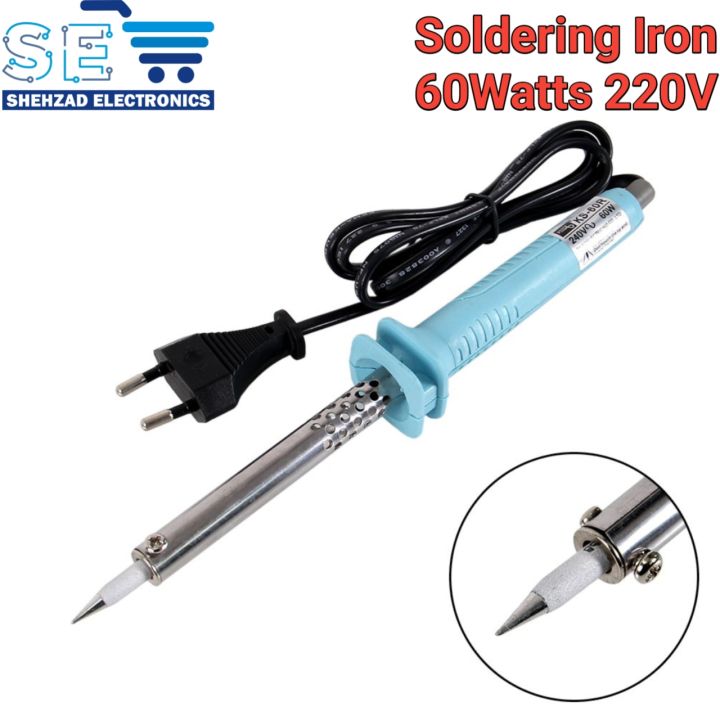 60W Soldering Iron AC 220V Solder | Daraz.pk
