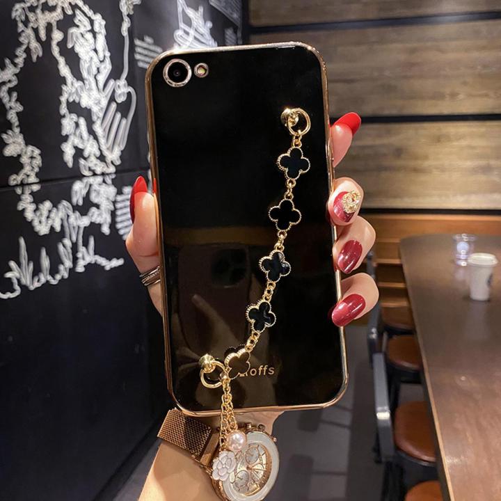 COROGI for OPPO A57 (2016) Back Cover with Bracelet Wristband Luxury 6D ...