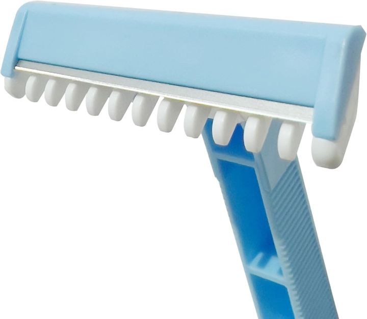 Dr John Hygiene Razor With Comb (12 RAZORS PACK) Disposable Razor For ...