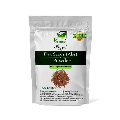 Flax Seeds Powder (Alsi) 25gm 100% Natural Beauty Boost for Radiant ...